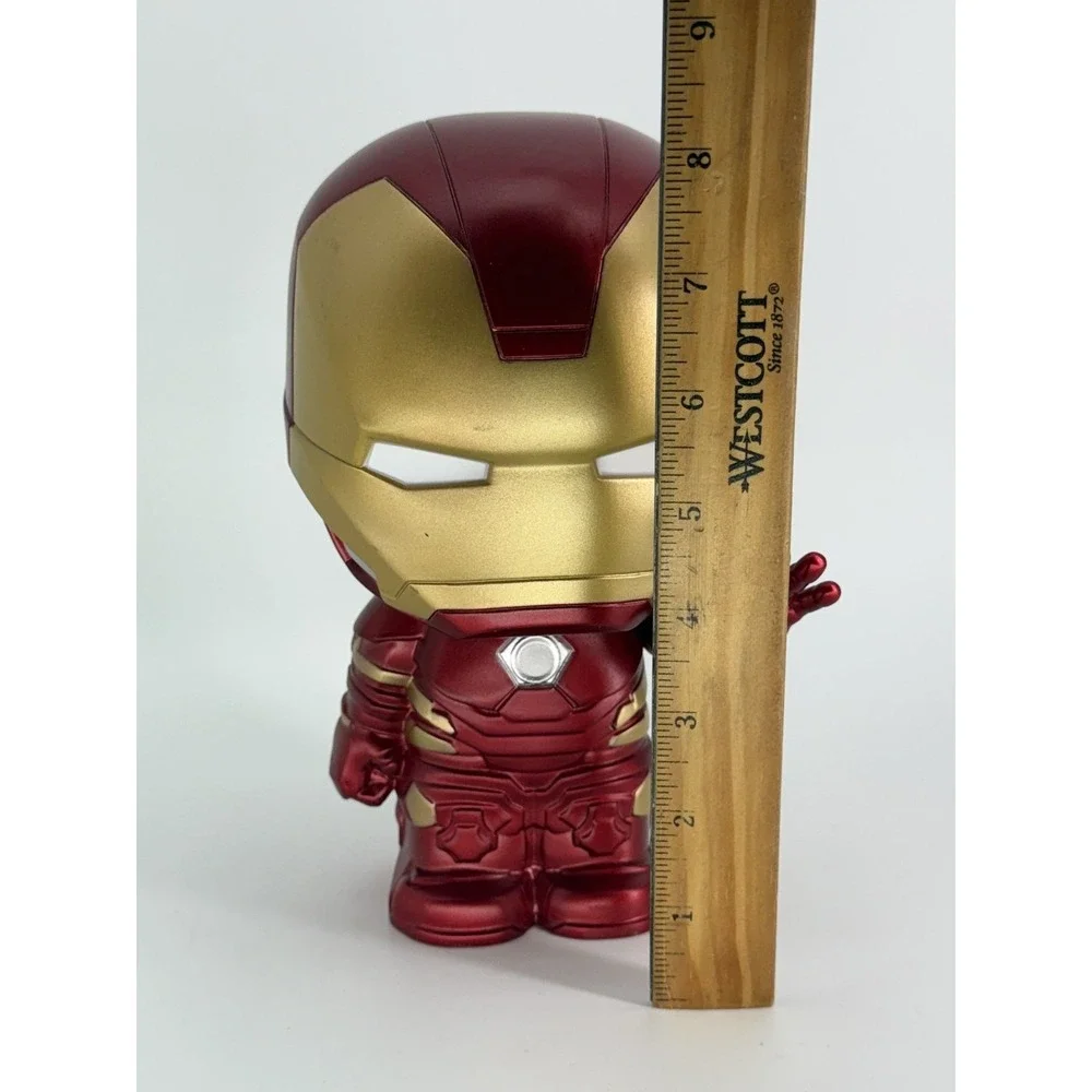 Toys | Iron Man Pvc Coin Bank Figure Monogram Marvel 8 Superhero Chibi ...